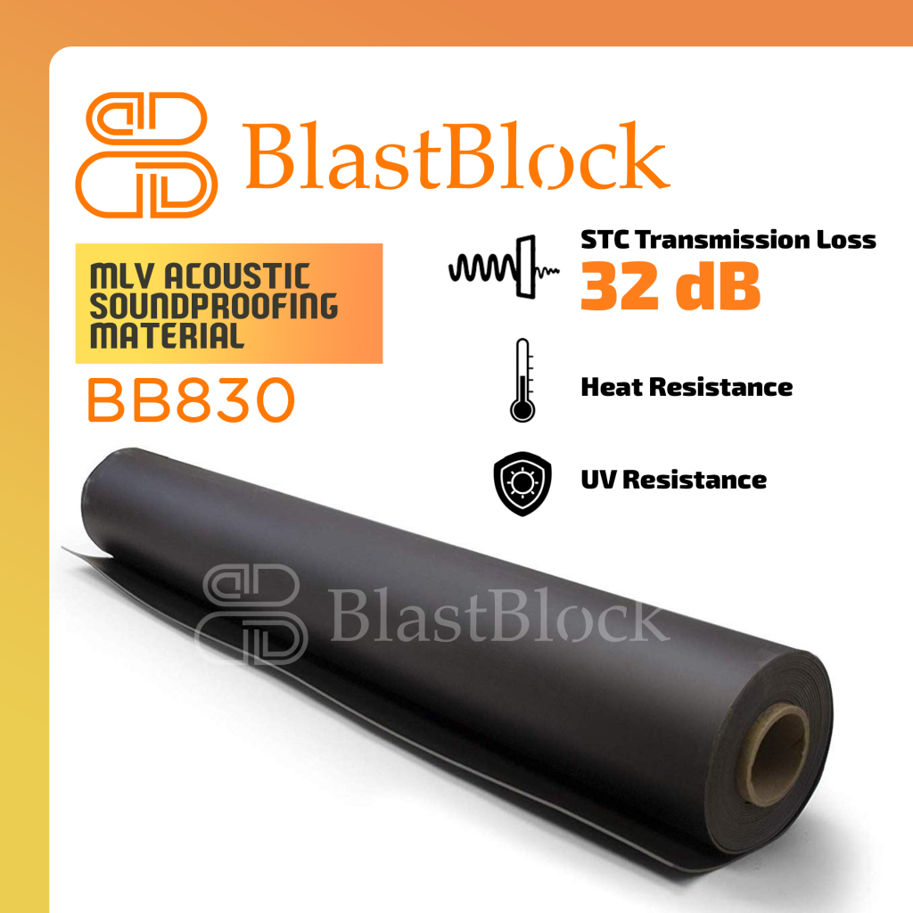 Soundproofing material BB830 mlv - IAC Acoustics Thailand